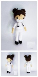 Amigurumi Female Masked Doctor Free Crochet Pattern – Amigurumim