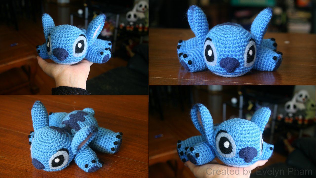 Stitch Cartoon Character Amigurumi Crochet Pattern – Amigurumim